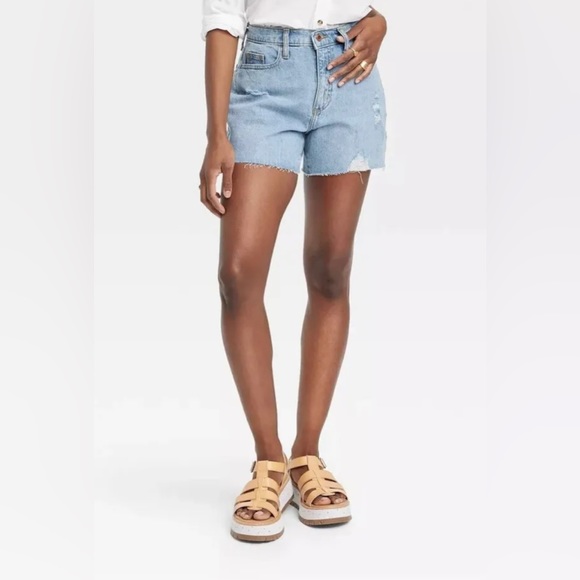 Universal Thread | Shorts | Womens Midrise Boyfriend Jean Shorts Universal Thread Blue Size 8 ...